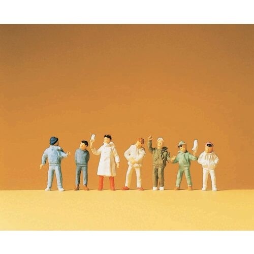 HO Children Winter from Hobbyrama