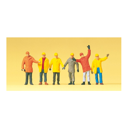 HO Construction Workers from Hobbyrama