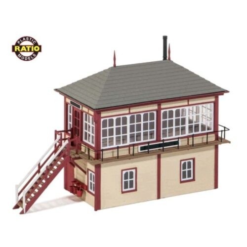 OO/HO Ratio Midland Signal Box from Hobbyrama