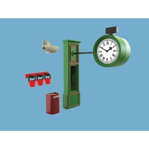 OO/HO Platform Steam Era from Hobbyrama