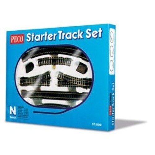 N Starter Track Set, 1st Rad. from Hobbyrama