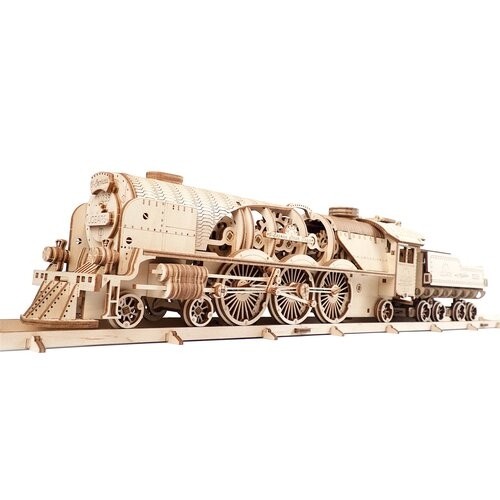 3D Model V-Express Steam Train from Hobbyrama