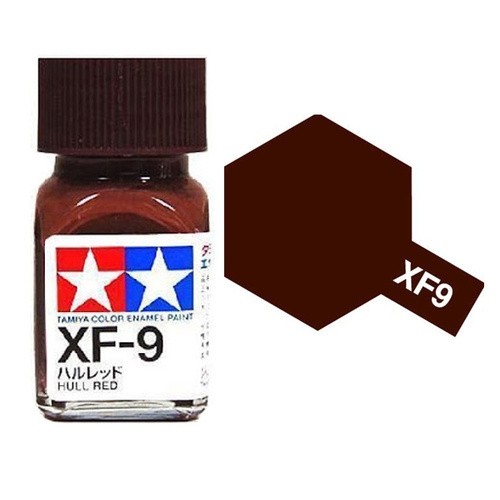 Enamel XF9 Hull Red (F) from Hobbyrama