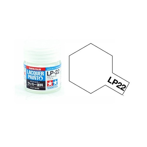 LP22 Lacquer Flat Base 10ml from Hobbyrama