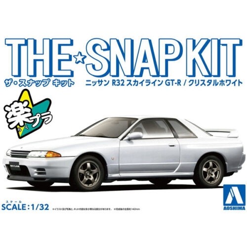 Nissan R32 Skyline GT-R White from Hobbyrama