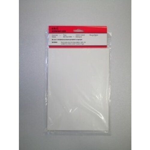 White Styrene Sheets x2 0.75mm from Hobbyrama