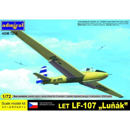 1:72 Letov LF-107 Lunak Glider from Hobbyrama