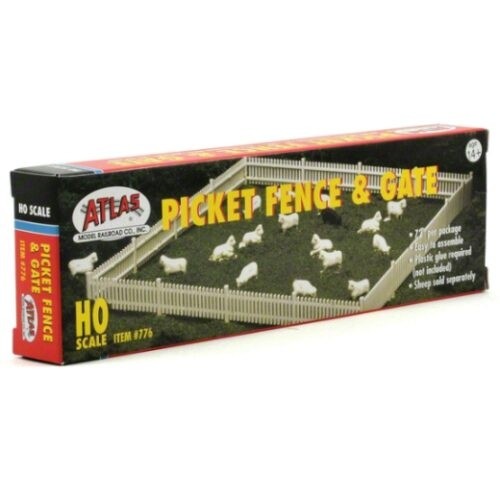 HO Fence & Gate Kit from Hobbyrama