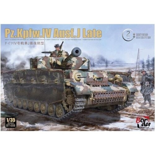 1:35 Panzer IV J Late w/Tracks from Hobbyrama
