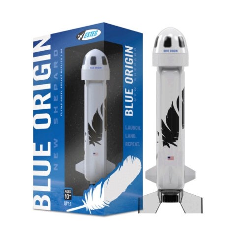 Blue Origin New Shepard Rocket from Hobbyrama