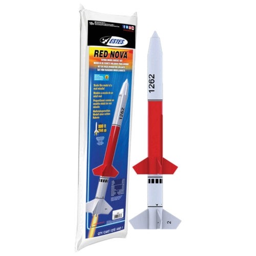 Red Nova Model Rocket from Hobbyrama