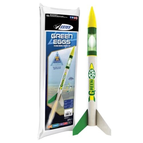 Green Eggs Model Rocket from Hobbyrama