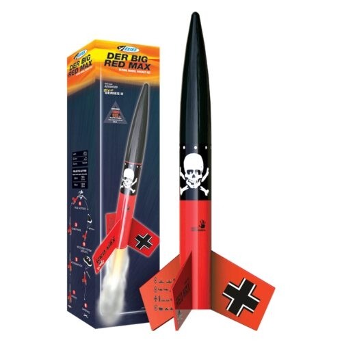 Der Big Red Max Model Rocket from Hobbyrama