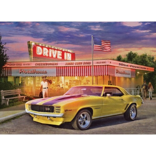 Daytona Yellow Z28 1000pc from Hobbyrama
