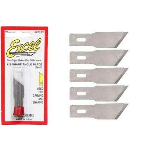 #19 Sharp Edge Angle Blades x5 from Hobbyrama