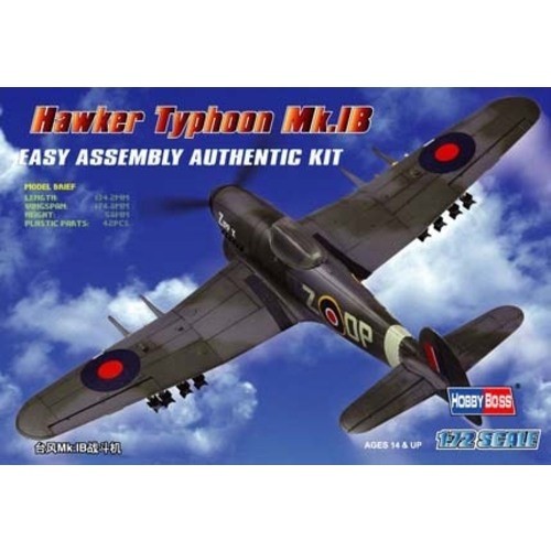 1:72 Hawker Typhoon Mk IB from Hobbyrama