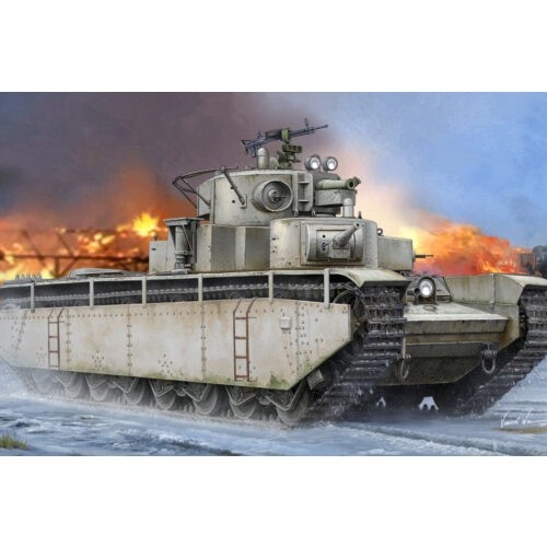 1:35 Soviet T-35 Heavy Tank Be from Hobbyrama
