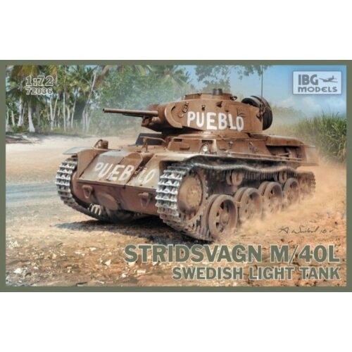 1:72 Stridsvagn M/40 Tank from Hobbyrama