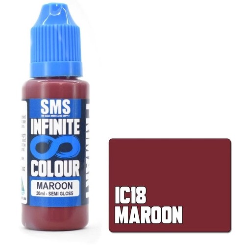 Acrylic Infinite Colour Maroon from Hobbyrama