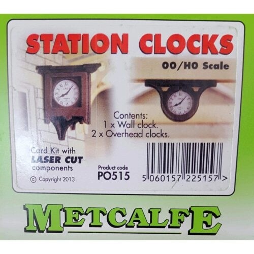 OO/HO Station Clocks from Hobbyrama
