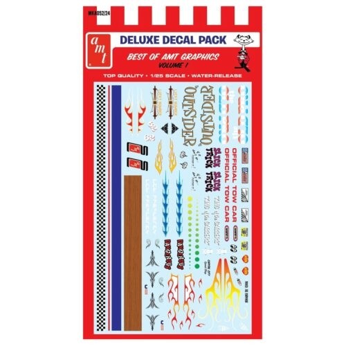 1:25 Best of AMT Custom Decals from Hobbyrama