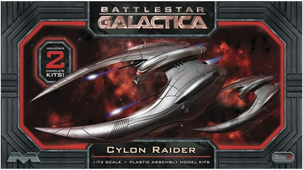 1:72 Cylon Raider 2-Pack from Hobbyrama