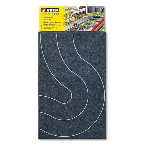 HO Federal Road Curve Asphalt from Hobbyrama