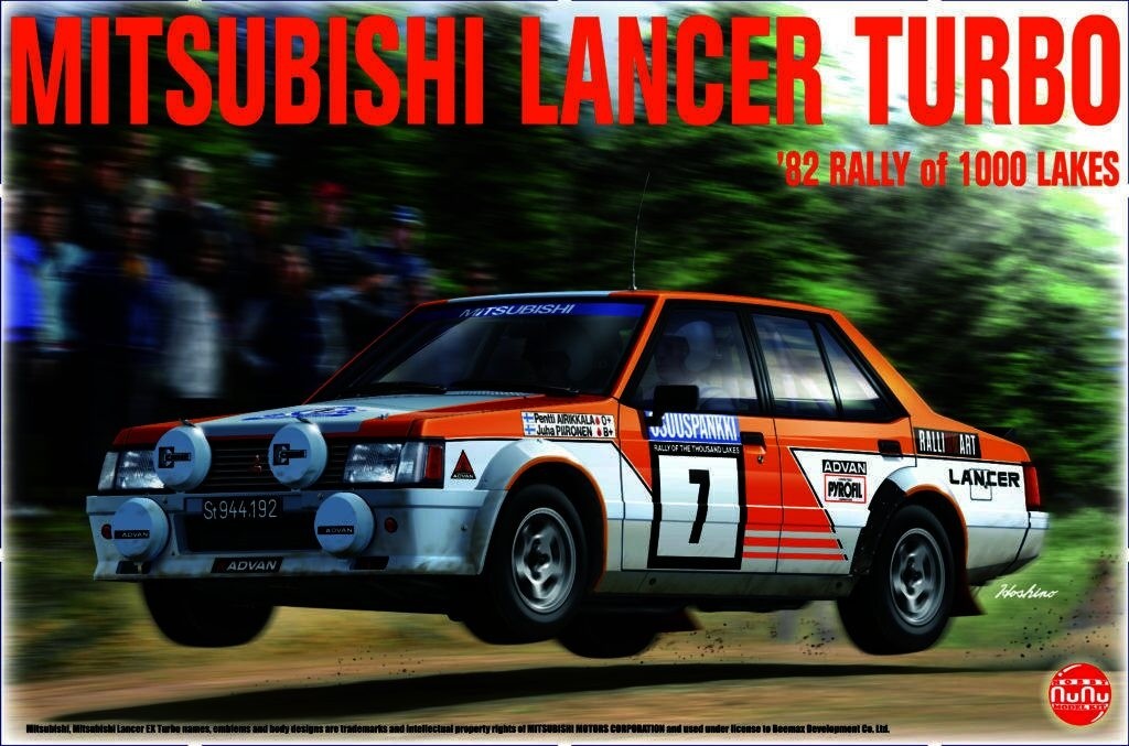 1:24 Lancer Turbo '82 Rally from Hobbyrama
