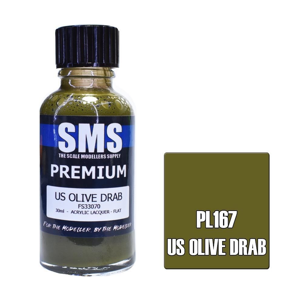 Premium US Olive Drab 30ml - P from Hobbyrama