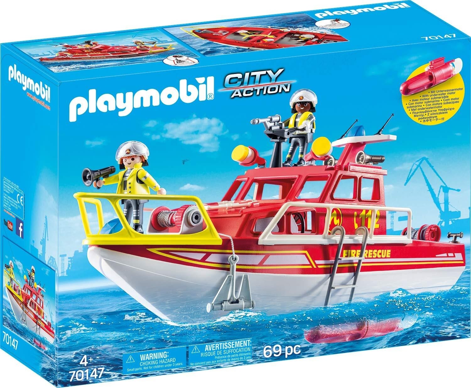 Fire Rescue Boat from Hobbyrama