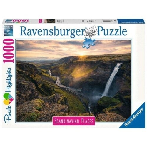 Ravensburger Haifoss Waterfall Iceland from Hobbyrama
