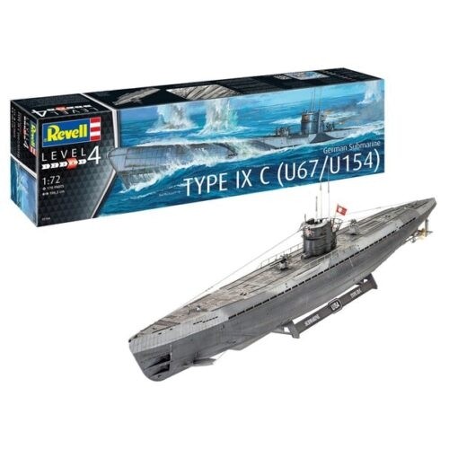 1:72 German Submarine Type IXC from Hobbyrama