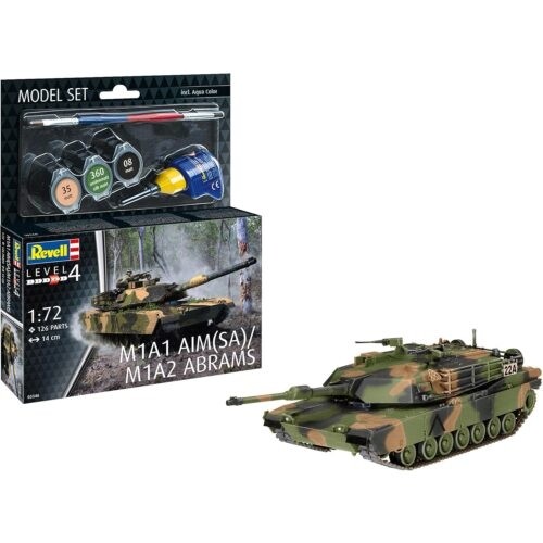 1:72 M1A1 AIM/M1A2 Abrams Set from Hobbyrama
