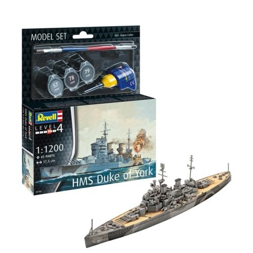 1:1200 HMS Duke of York Set from Hobbyrama