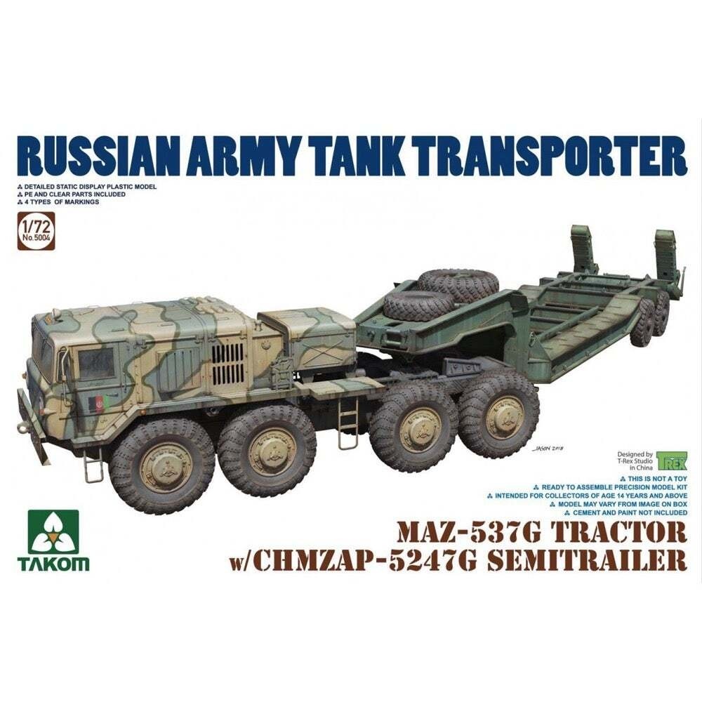 1:72 Russian Tank Transporter from Hobbyrama