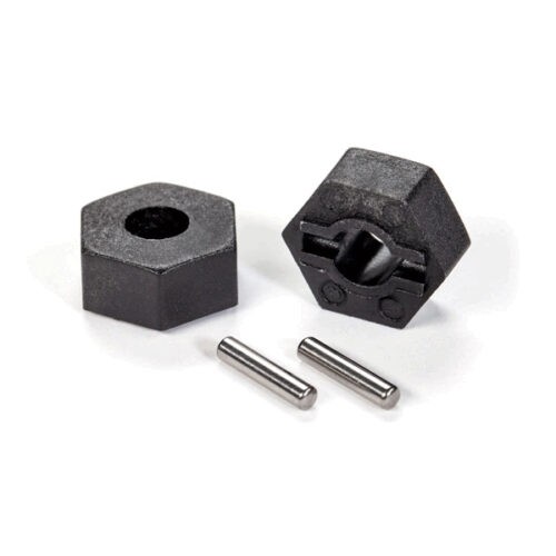 Wheel Hubs Hex/Axle Pins (2) from Hobbyrama