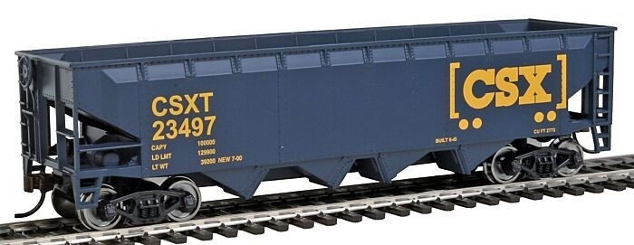 HO Offset Hopper CSX from Hobbyrama