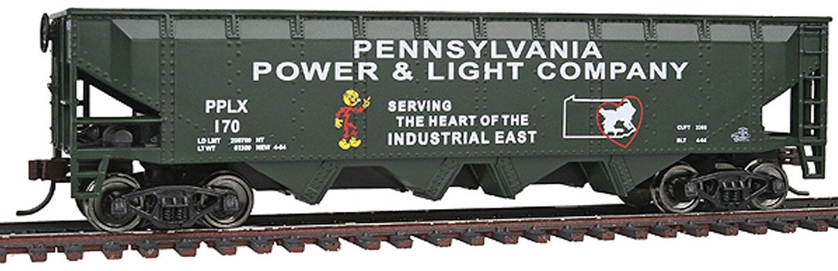 HO 40' Quad Hopper PPL from Hobbyrama