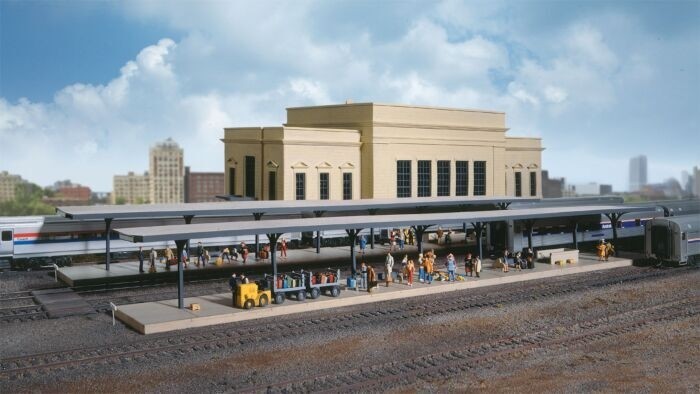 HO Butterfly Station Platform from Hobbyrama