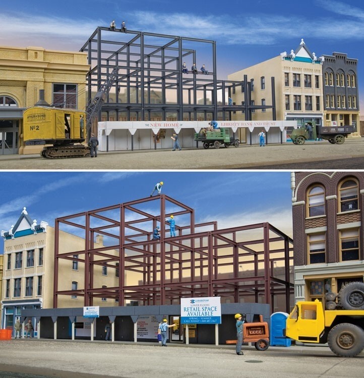 HO Skyscraper Construction Kit from Hobbyrama