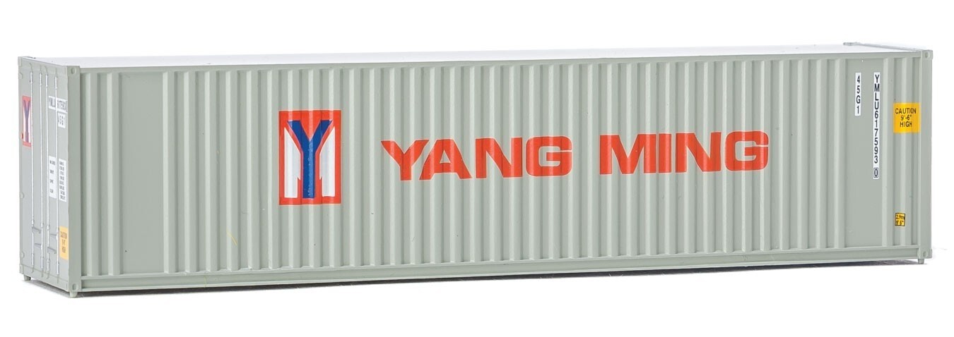 HO 40' Container Yang Ming from Hobbyrama