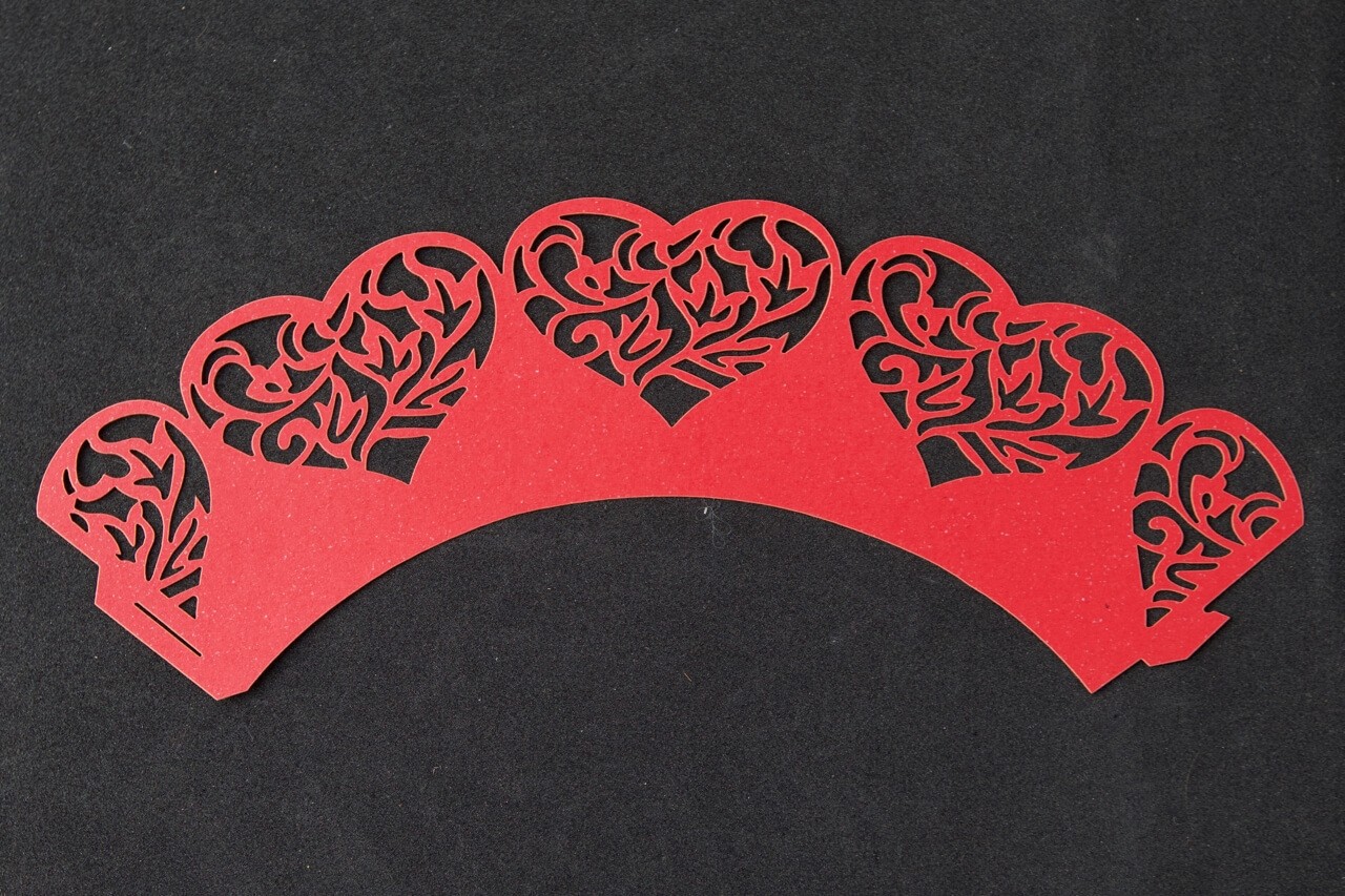 Decorative Wraps Big Hearts Re from Hobbyrama